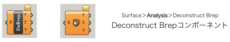【集中講座】Grasshopperコンポーネント基礎: Deconstruct Brep | AppliCraft